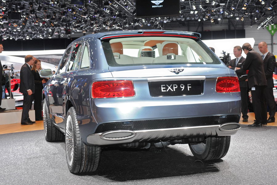 2012 日內瓦車展：Bentley EXP 9F 首款豪華 SUV 終亮相 ： 香港第一車網 Car1.hk