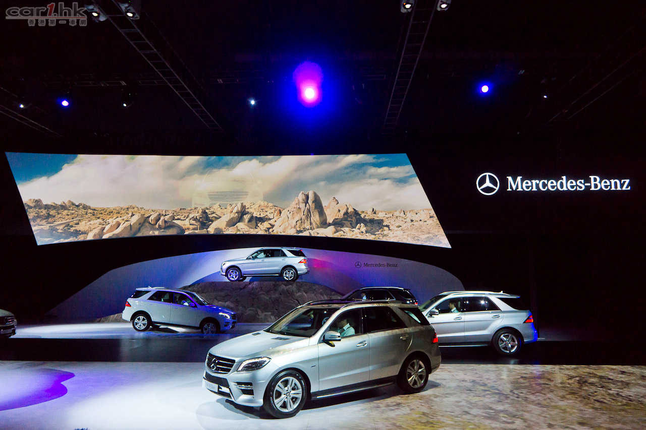 Mercedes-Benz M-Class 廣州搶先發布 ： 香港第一車網 Car1.hk