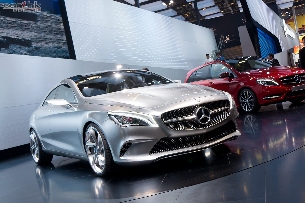 北京直擊：Mercedes-Benz Concept Style Coupe 誘惑外型 - Car1.hk