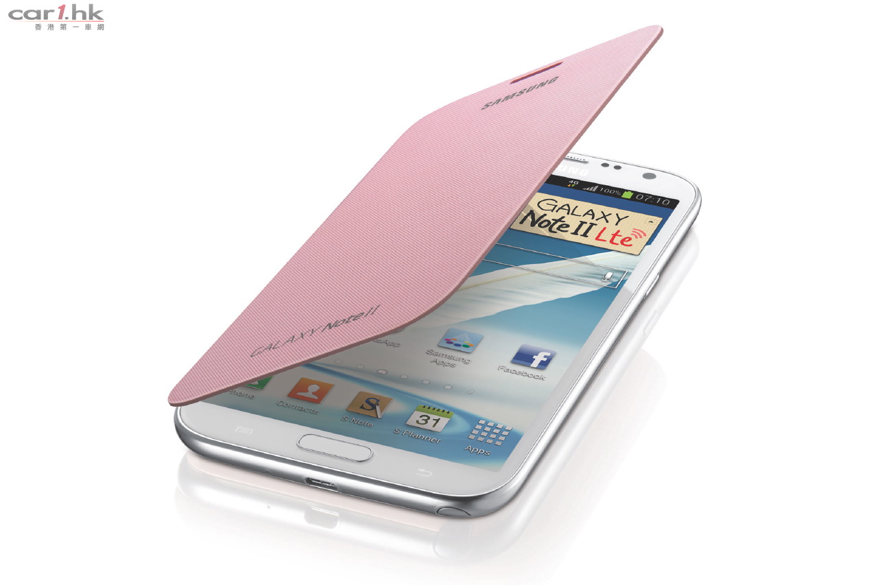 Samsung GALAXY Note II LTE 珍珠粉紅色壓軸登場 ： 香港第一車網 Car1.hk