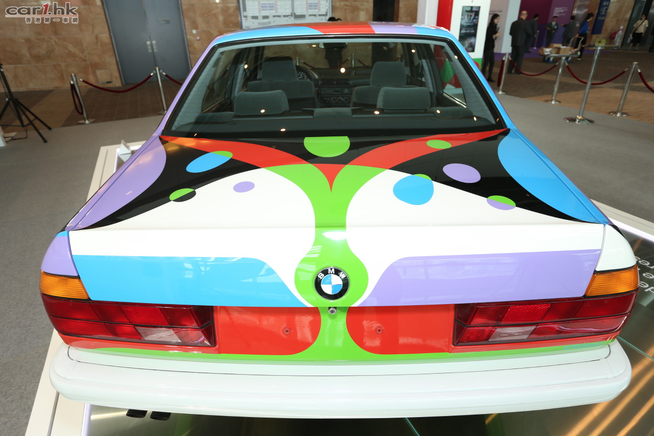 BMW 首度展出 #10 BMW Art Car by César Manrique ： 香港第一車網 Car1.hk