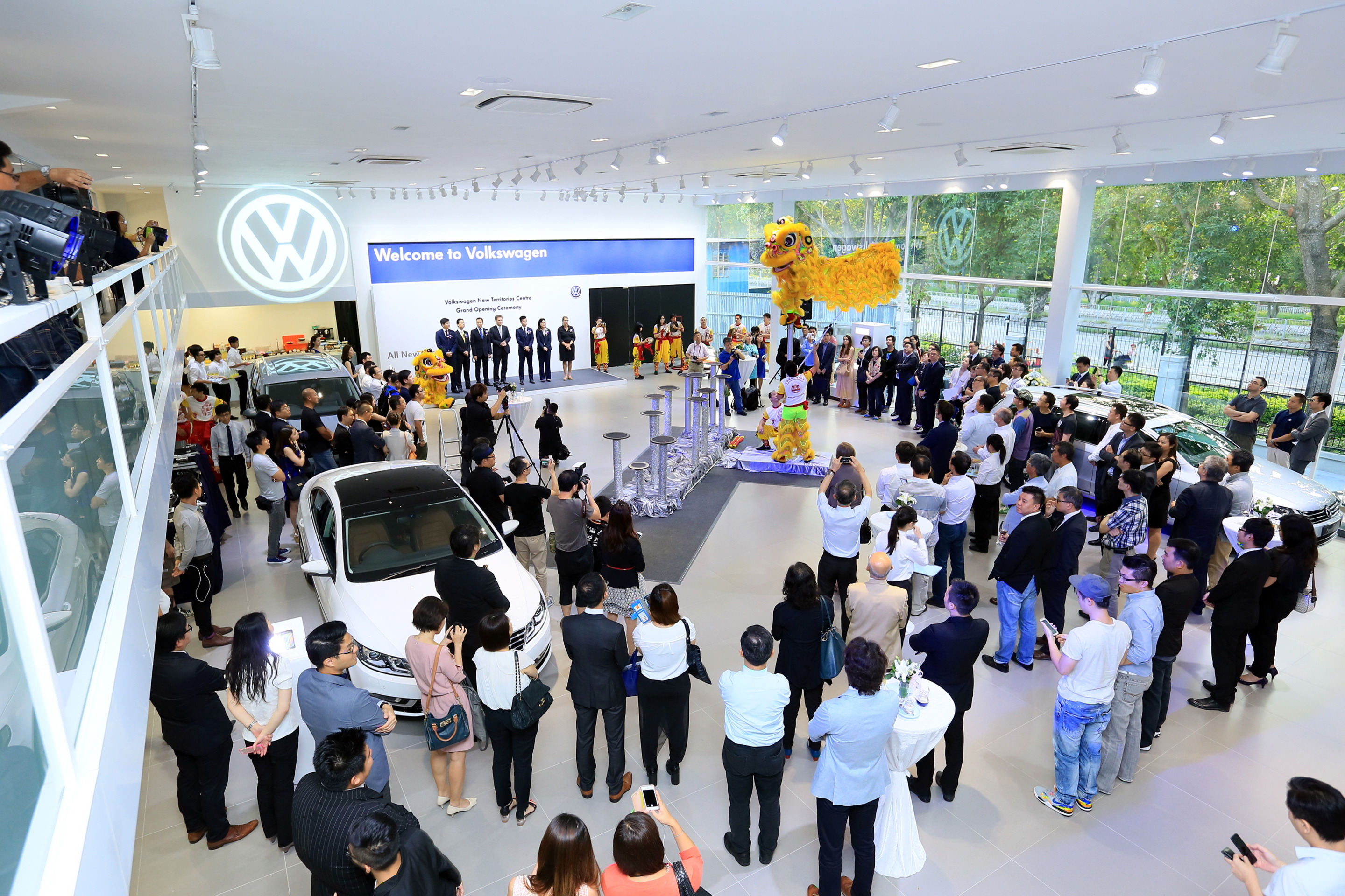 全新 Volkswagen 新界銷售服務中心正式開幕 ： 香港第一車網 Car1.hk