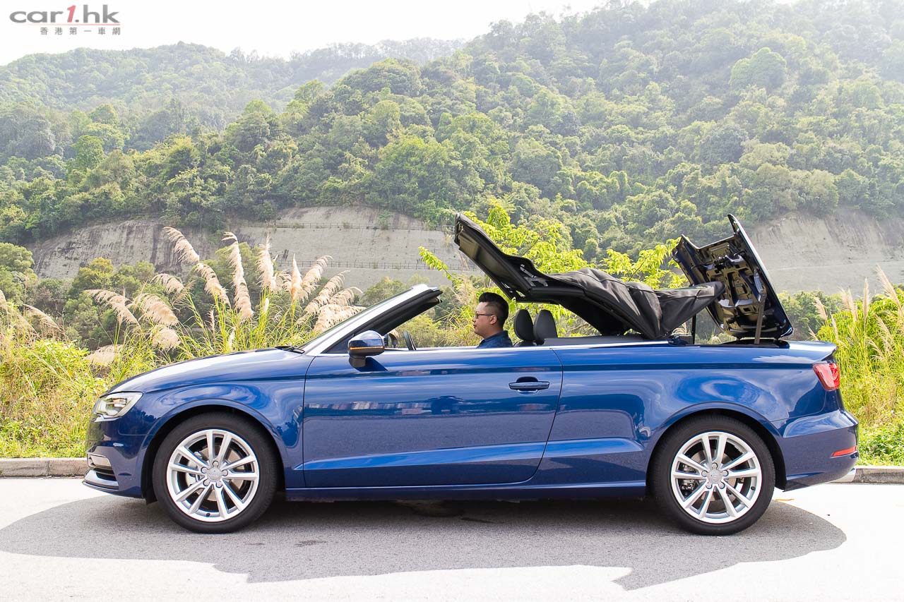Audi A3 Cabriolet 1.4 TFSI 開篷添美態 ： 香港第一車網 Car1.hk