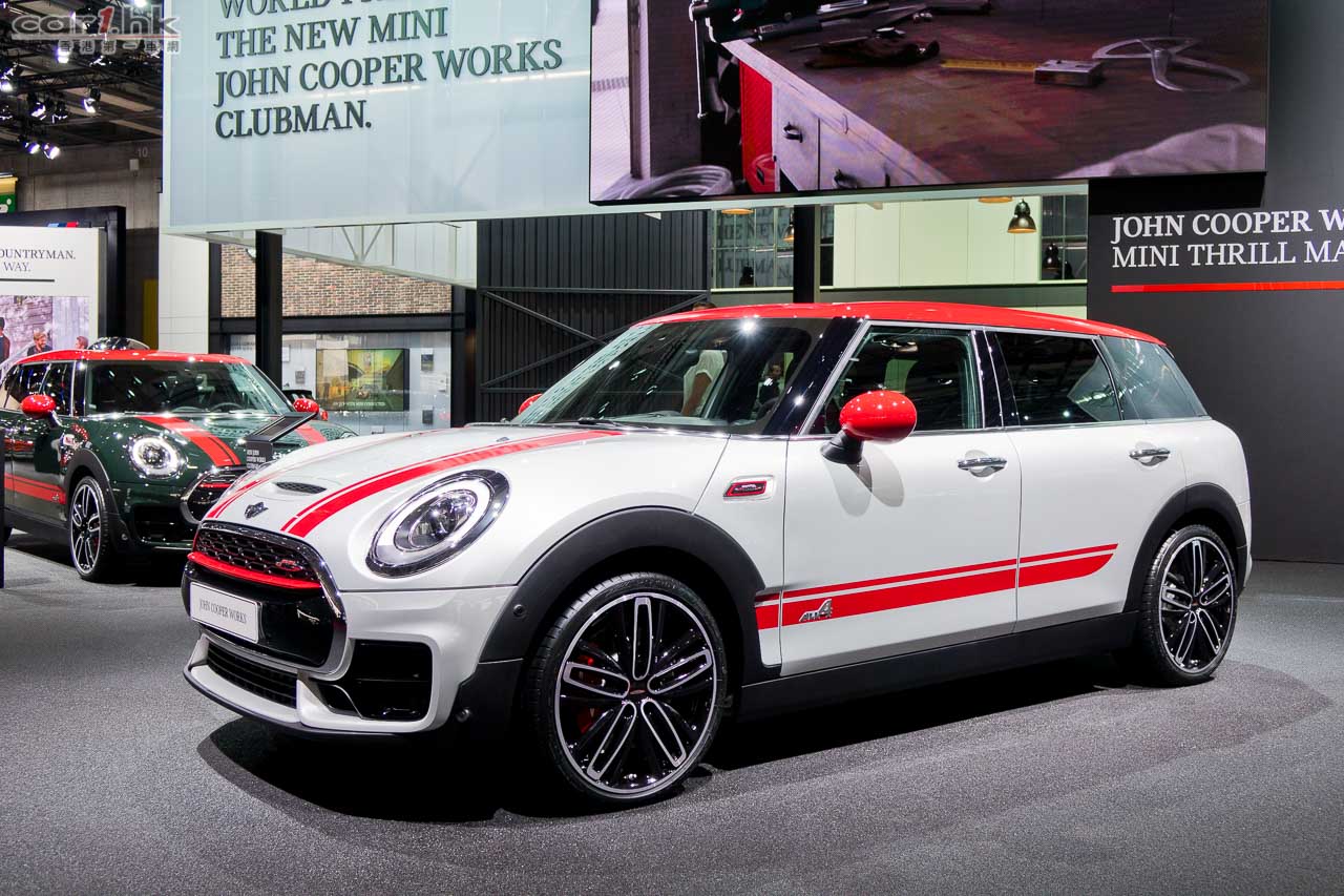巴黎車展 2016：Mini Clubman JCW 高性能首度亮相 ： 香港第一車網 Car1.hk