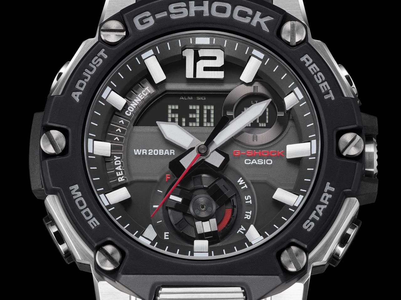 G-SHOCK G-STEEL GST-B300系列配搭全新碳纖防護結構技術 - Car1.hk