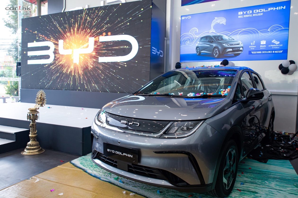 BYD DOLPHIN 在尼泊爾正式開賣 - Car1.hk